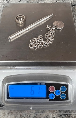 TO USE OR SCRAP TIFFANY & CO. STERLING 61 GRAMS SILVER GROUP | eBay