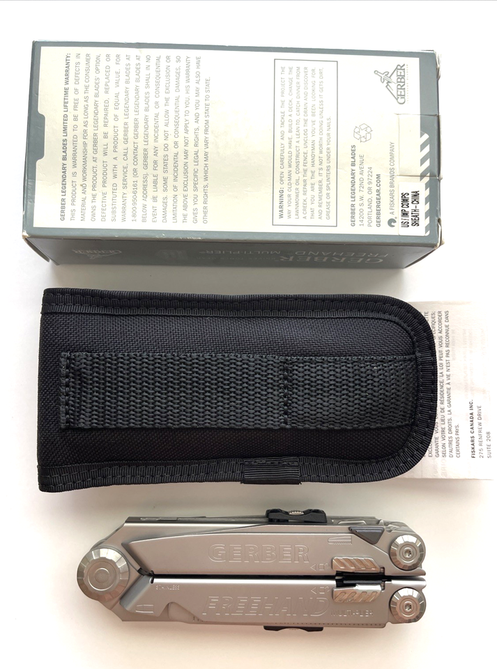Gerber Freehand Multi-Plier Nylon Sheath Multi-Tool USA | eBay