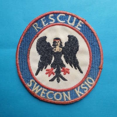 KFOR Sweden Army SWECON KS10 10th Swedish Contingent RESCUE Badge Patch ...