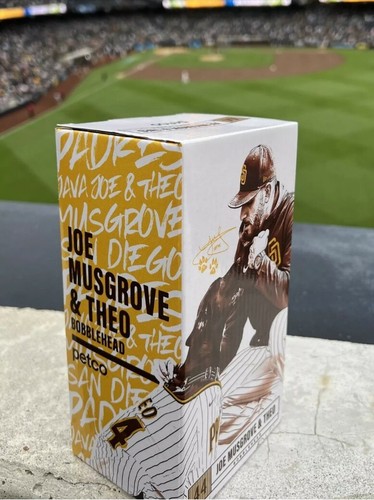 Joe Musgrove & Theo San Diego Padres SGA 5/14/24 Bobblehead NIB | eBay