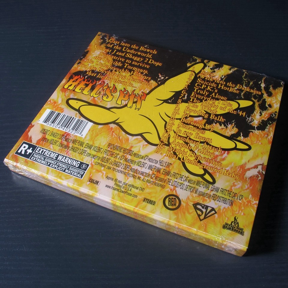 ICP Insane Clown Posse - The Wraith: Hell's Pit USA CD+DVD Explicit NEW ...