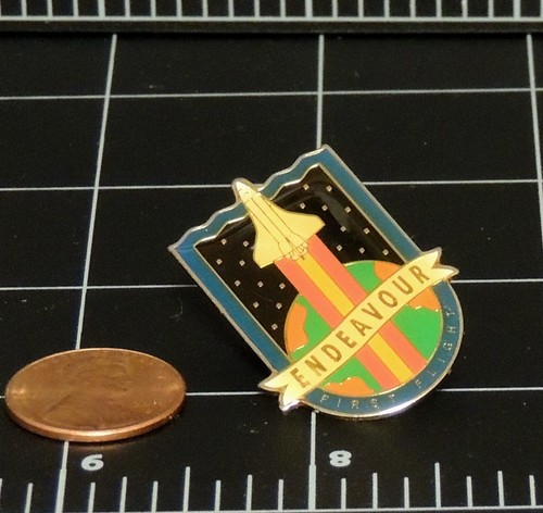 Space Shuttle Endeavour First Flight Pin STS-49 Lapel May 7-16 1992 ...