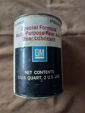 NOS GM Goodwrench 1052271 Special Formula Rear Axle Gear Lubricant for ...