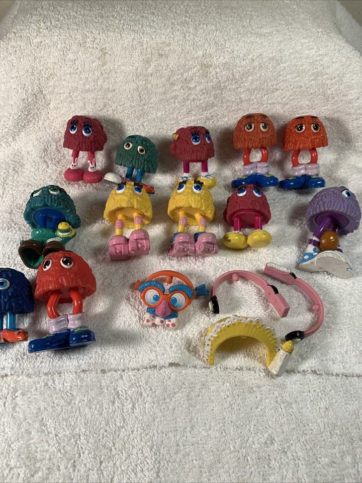 Vintage 1980's McDonalds Funny Fry Guys w/ Hats Happy Meal Toys 16 Pcs ...