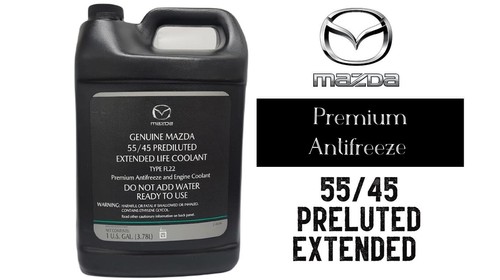 Genuine Mazda Type FL22 Prediluted 55/45 Antifreeze Coolant OEM 00272 ...