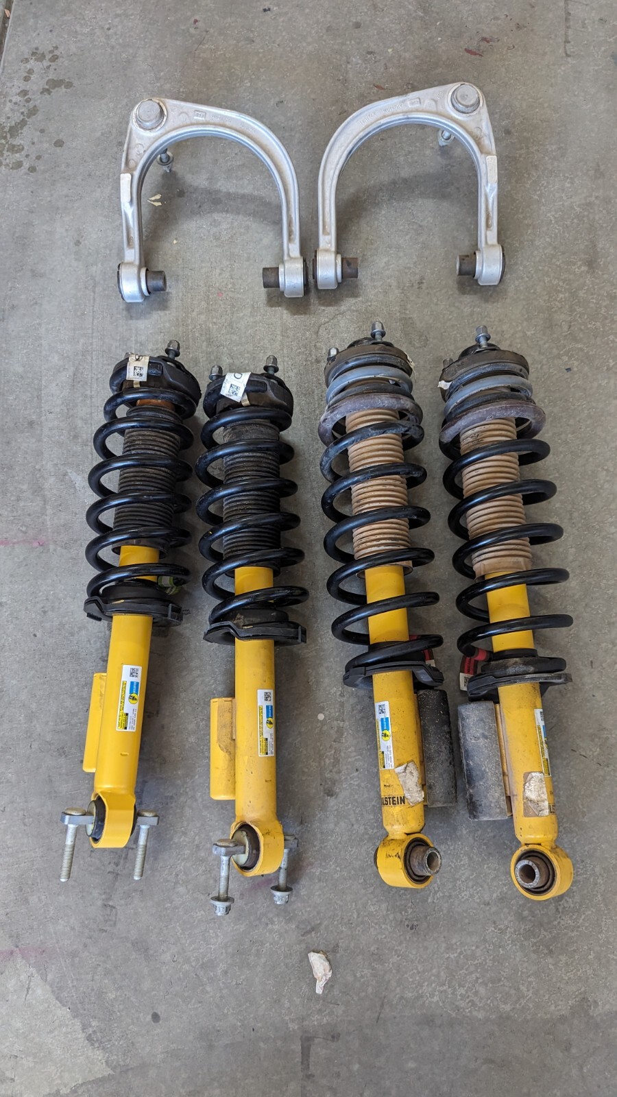 2021-2022 Ford Sasquatch Wildtrak Bronco Front & Rear Shocks & UCAs set ...