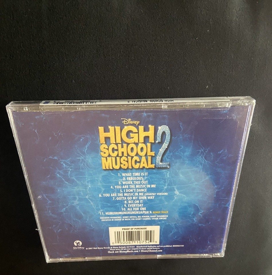 Walt Disney High School Musical 2 Soundtrack Brand New CD 2007 Free ...