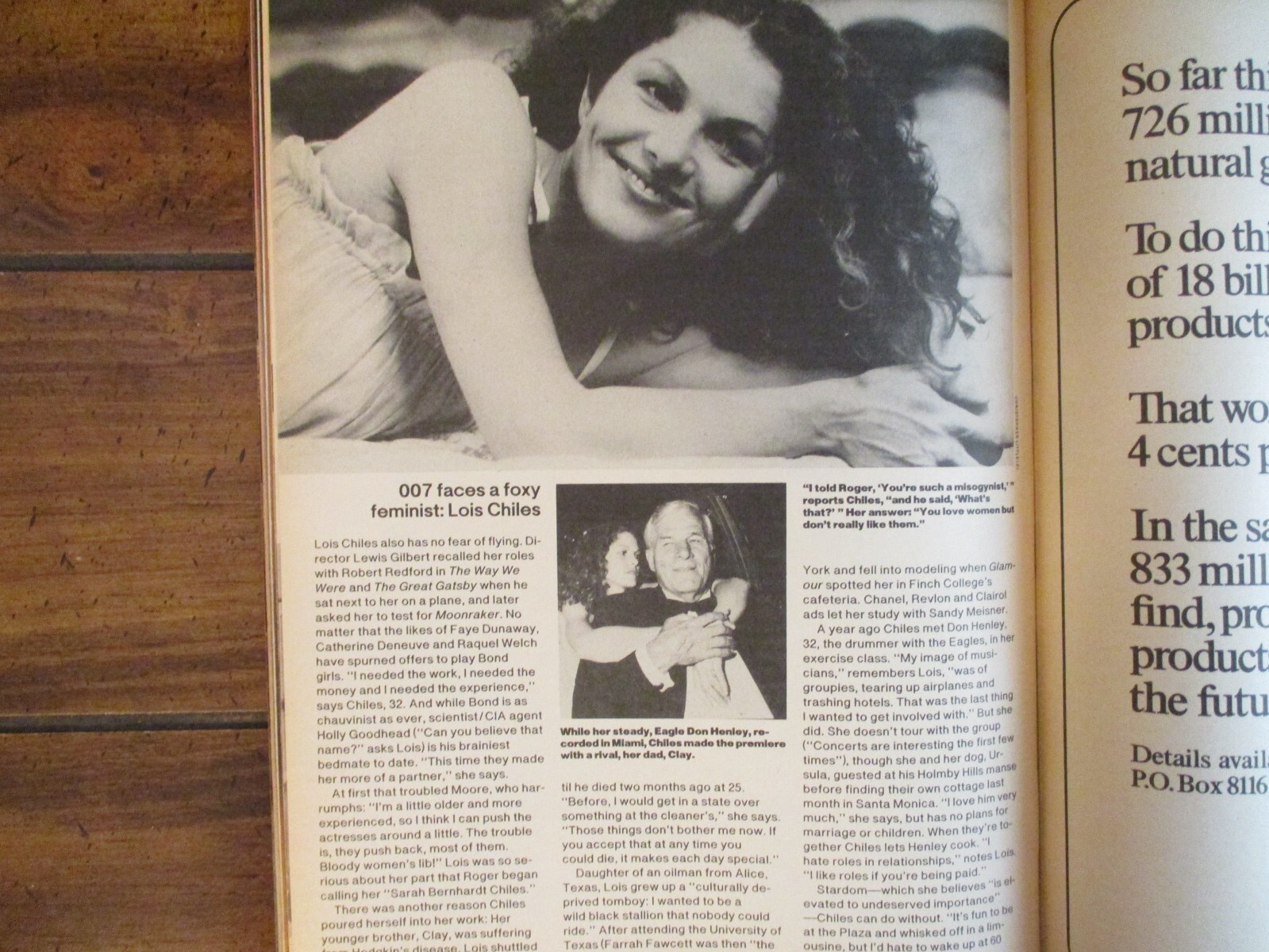 Aug, 1979 People Mag(LOIS CHILES/RICHARD KIEL/RIC OCASEK/THE CARS ...