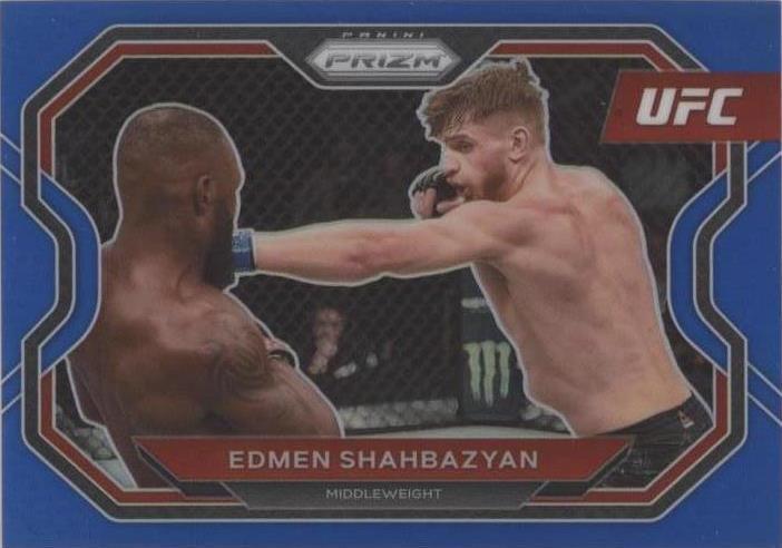 2021 Panini Prizm UFC - Edmen Shahbazyan #138 Blue Prizm /199 for sale ...