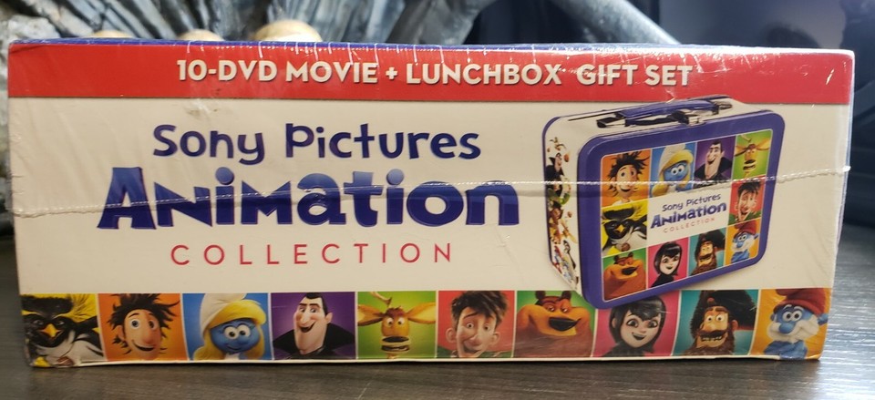 Sony Animation Collection (10-DVD Movie + Lunchbox) *See Photos For ...