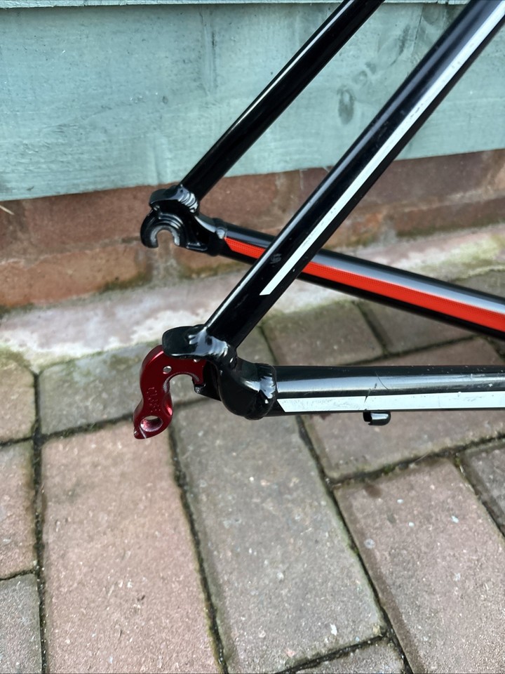 CUBE PELOTON R ROAD BIKE RIM BRAKE FRAMESET 700C SIZE LARGE GOOD ...