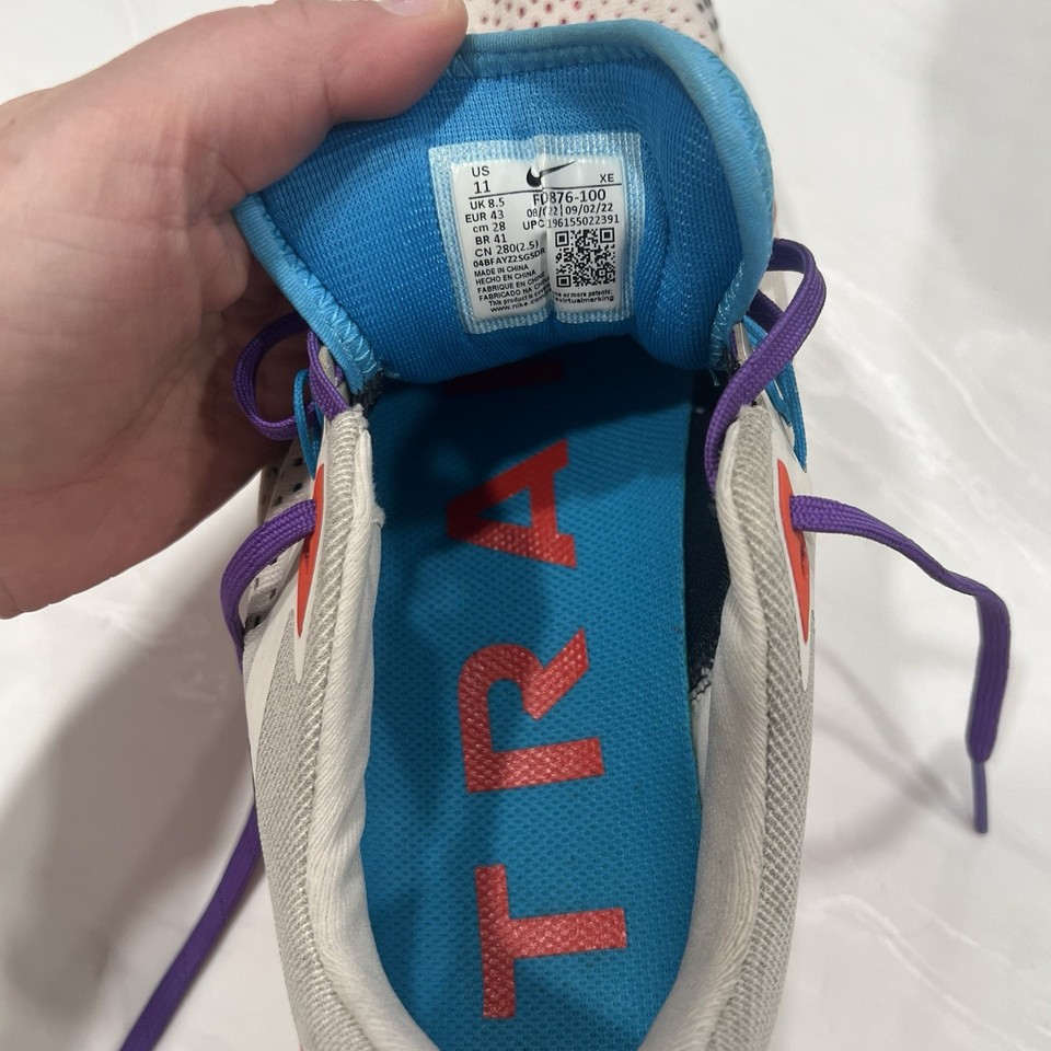 Nike Women's Pegasus Trail 5 FlyWire Shoes Size 11 Gray/pink | eBay