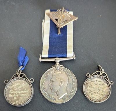 ROYAL AUSTRALIAN NAVY LONG SERVICE GOOD CONDUCT & TWO FOB MEDALS | eBay ...