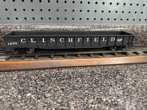 Atlas O Scale 1230 Clinchfield 50’ Mill Gondola Train Car Nice | eBay