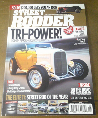 Street Rodder Magazine Book ~May 2013 ~Tri-Power ~Chadly Coupe~32 ...