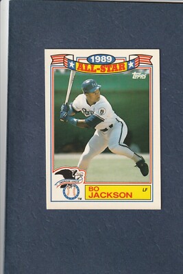 1990 Topps Baseball Bo Jackson 1989 All Star Glossy Set #17 of 22 | eBay