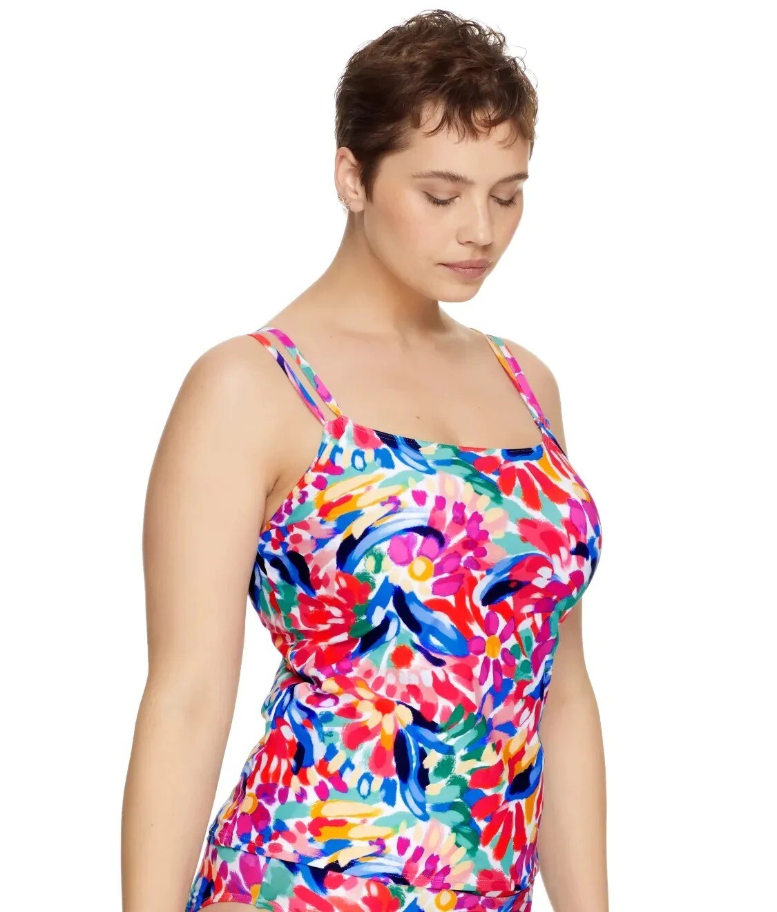 Sunsets LIVING COLOR Taylor Underwire Tankini Swim Top, US 36D, UK 36D ...