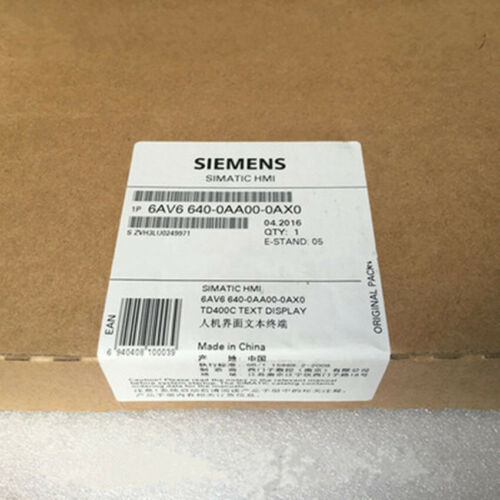 1PCS new 6AV6 640-0AA00-0AX0 Siemens TD400C Text Display 6AV6640-0AA00 ...
