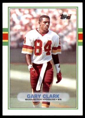 1989 Topps Gary Clark Washington Redskins #258 | eBay