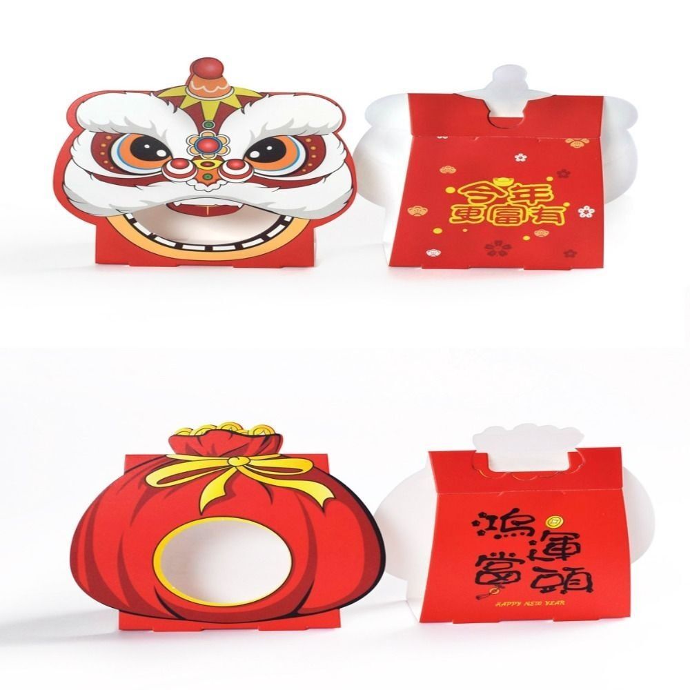 8pcs Lunar New Year CNY Gift Box Plastic Candy Box High Quality CNY ...
