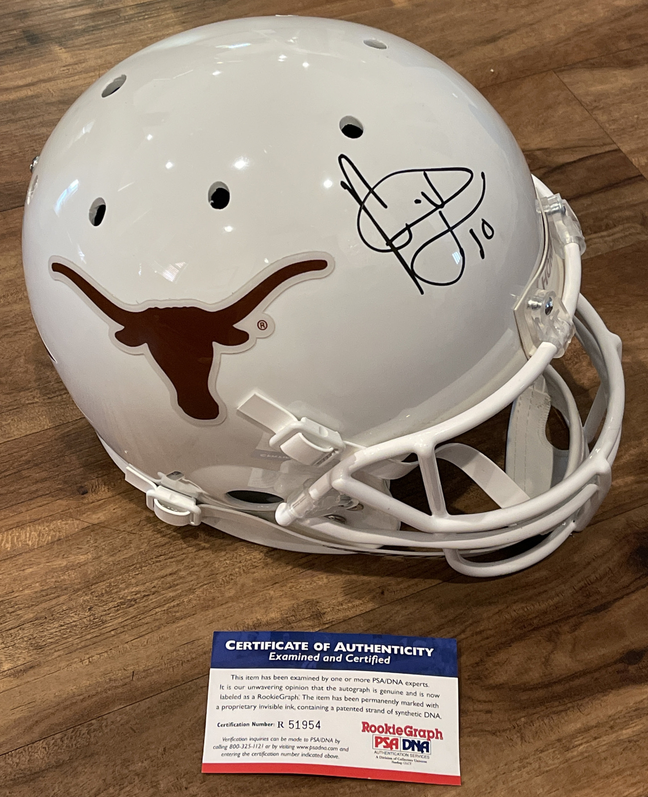 Vince Young Autographed Memorabilia | Signed Photo, Jersey ...