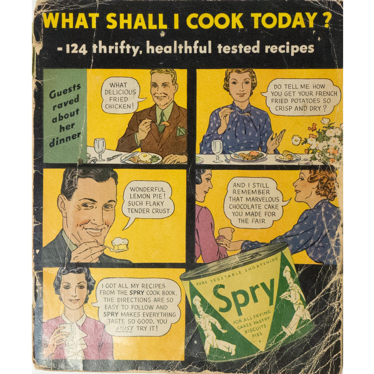 Vintage What Shall I Cook Today? 124 Thrifty Heathful Tested Recipes ...