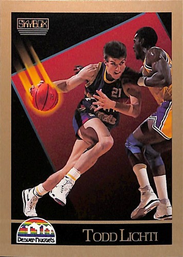 1990 SkyBox Todd Lichti #79 Rookie Denver Nuggets | eBay