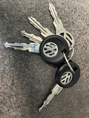Volkswagen key set. Genuine VW Huf keys. | eBay