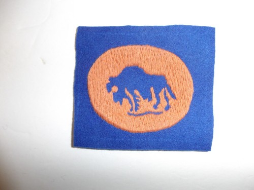 a0017 WW1 92nd US Army Infantry Division Artillery Shoulder Patch PC5 ...