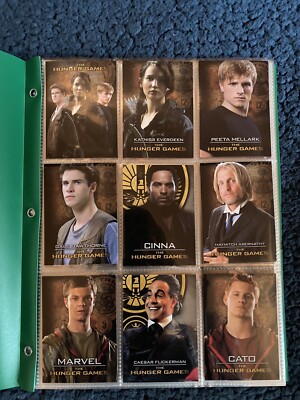 Hunger Games Trading Card Set of 72 | eBay
