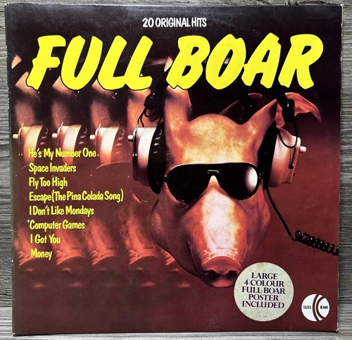 LP Full Boar 70s Rock Music Vinyl Record 1979 Rupert Holme Cold Chisel ...