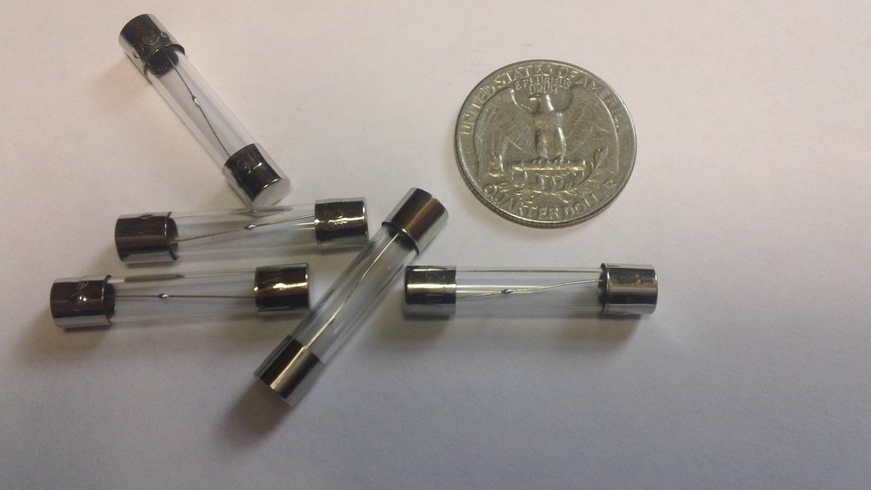 5pcs - FUSE glass 6A slow blow - 250v T6A - SCHOOL Electrical Supply ...