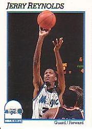 1991-92 Hoops Orlando Magic Basketball Card #150 Jerry Reynolds | eBay