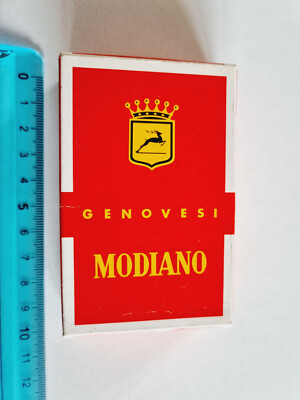 Sealed Genoese Modiano Scopone Vintage Playing Cards New | eBay