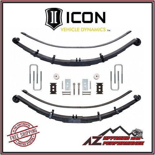ICON Multi-Rate Rear Leaf Springs For 2010-2014 Ford F150 SVT Raptor | eBay