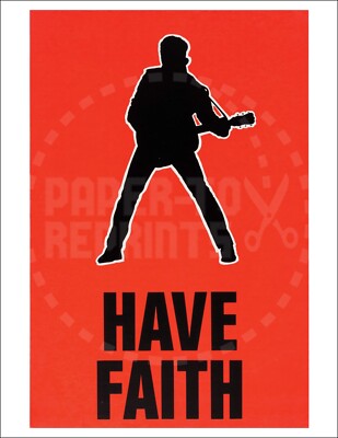 GEORGE MICHAEL - HAVE FAITH PROMOTIONAL POSTER - REPRINT | eBay