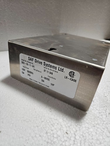 SAF Drive Systems DE2-10-1-N1 DC Drive 0-90VDC 10A | eBay