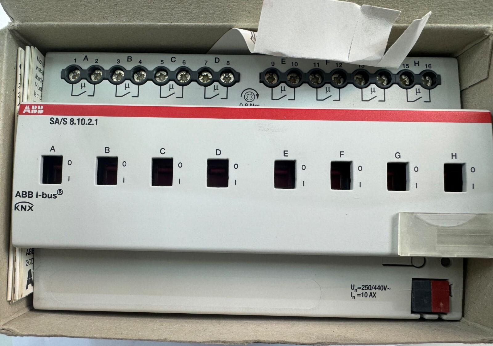 ABB SA/S 8.10.2.1 SWITCH ACTUATOR 2CDG110157R0011 for sale online | eBay