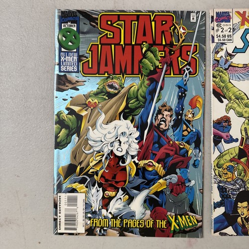 🔥🔥Marvel Comics Star Jammers #1 X-men Spotlight 2 1995🔥🔥 | eBay