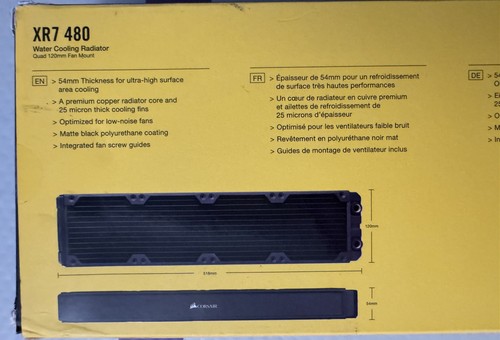 Pair Of Corsair Hydro X Series XR7 480mm Water Cooling Radiator | eBay
