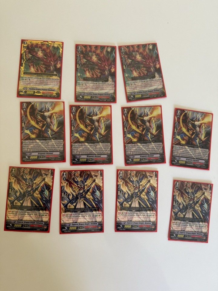 Dragonic Overlord Deck - Cardfight Vanguard | eBay