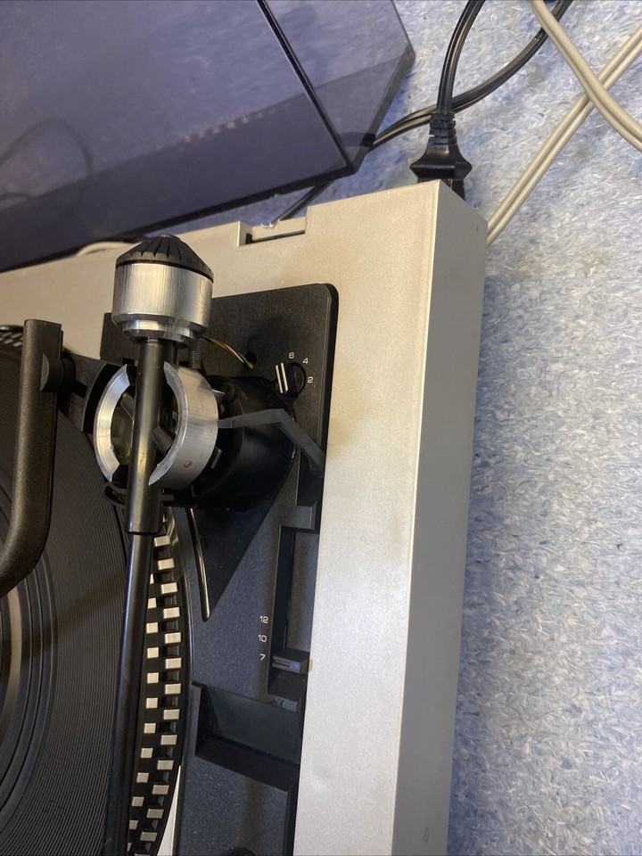 Vintage BSR Model 75MX Turntable, Record Player w/ Lid, Untested READ ...