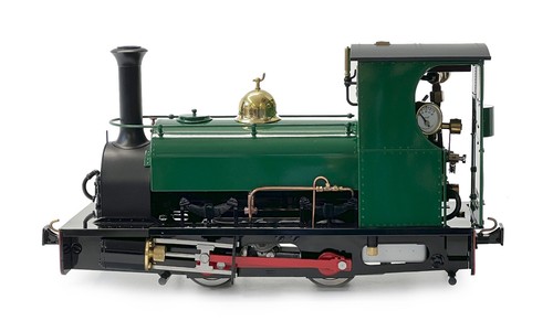Roundhouse Lilla 0-4-0 Live-Steam with RC, Colour: Mid Brunswick Green ...