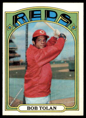 1972 TOPPS BOB TOLAN CINCINNATI REDS #3 EX X4900 | eBay