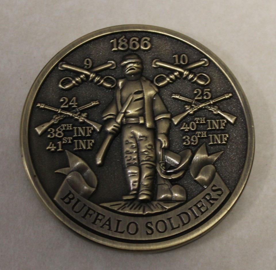 Buffalo Soldiers 9th/10th Cavalry 38th/39th/40th/41st Infantry ...