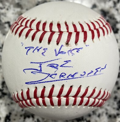 Joe Zerhusen Auto Signed Baseball w/COA “The Voice” of the Cincinnati ...