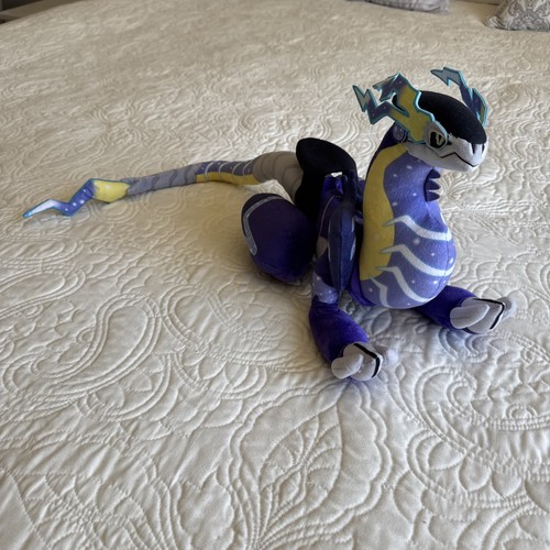 Pokemon Miraidon Plush Stuffed Toy Pokemon Center 27" long | eBay