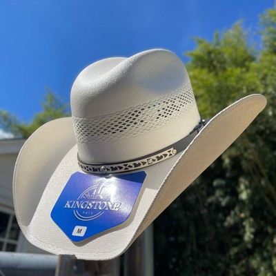 Men’s White Cowboy Hat. Western Straw Hat For Men. Sombrero Vaquero De ...