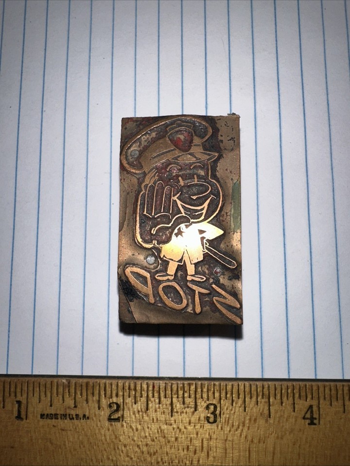 Print Block “ Policeman Holding Out Hand “ STOP. Batton | eBay UK