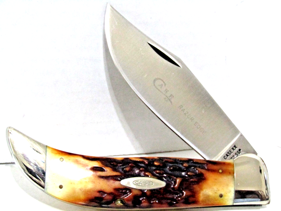 Case XX - 5172 Clasp/Bulldog knife - Classic RAZORS EDGE - 1976 - SUPER ...